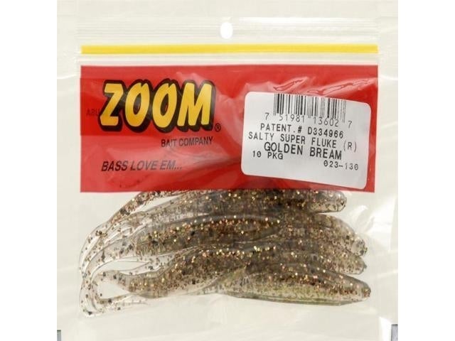 Zoom Super Fluke Golden Beam 10 Count Pack | Southern Outfitters
